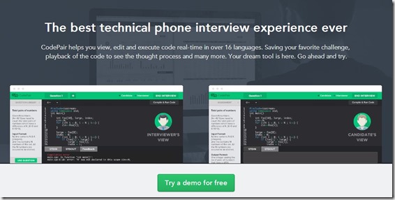 개발자 기술면접을 위한 서비스 'CodePair' : 네이버 블로그
