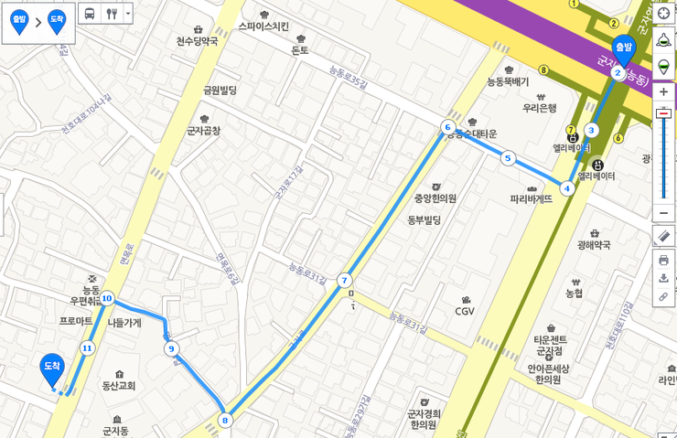 YG헤어 위치입니다. : 네이버 블로그