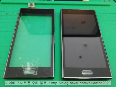 옵티머스LTE2 액정 파손으로 입고된 김O태 님 수리 후기 입니다. 옵티머스LTE2 액정수리비,LG-F160,터치안됨,깨짐,군포 ...