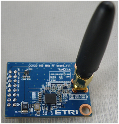 Mango-E-Toi 900MHz RF Module(CC1120) TEST : 네이버 블로그