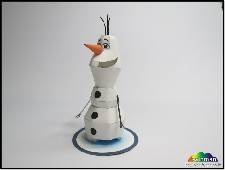 겨울왕국 올라프 종이모형(Frozen Olaf papercraft ver. paper-replika.com) : 네이버 블로그