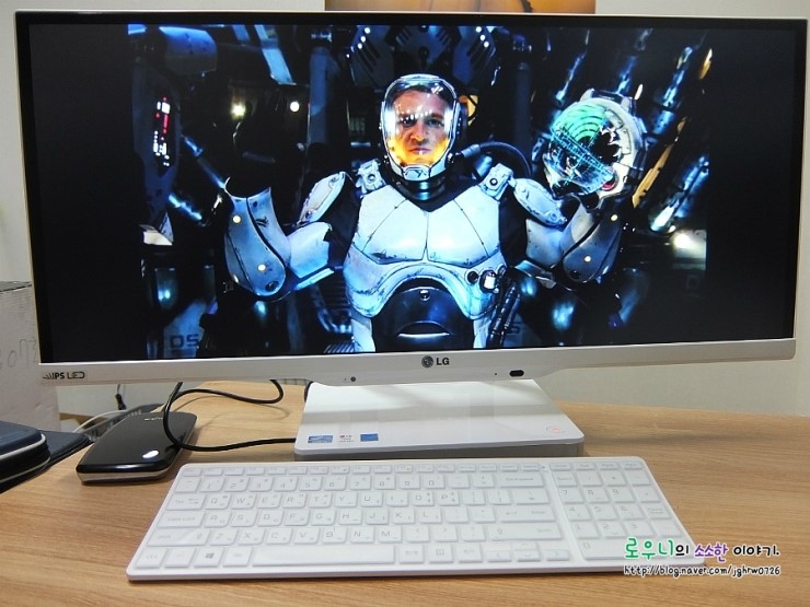 LG V960-GH30K 일체형 스타일리시 PC 사용기 : 네이버 블로그