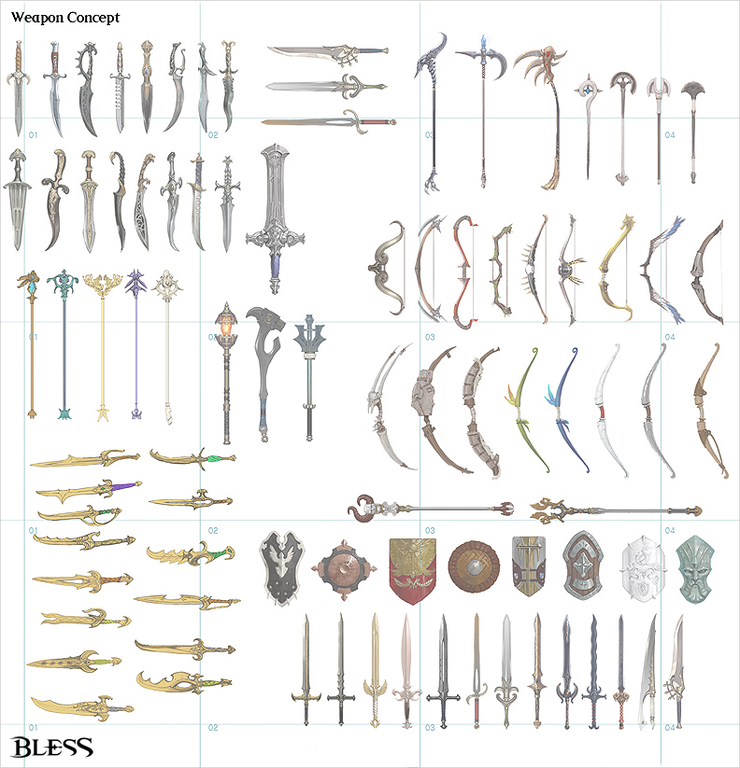블레스 무기 종류 : 네이버 블로그