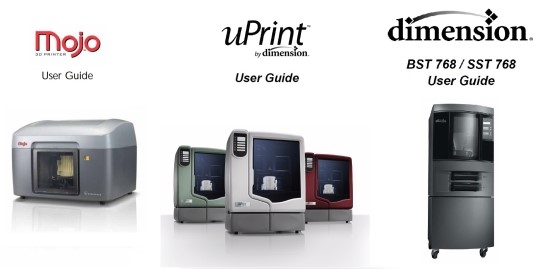 Stratasys uPrint, Dimension, Mojo 사용설명서 및 서비스메뉴얼 : 네이버 블로그