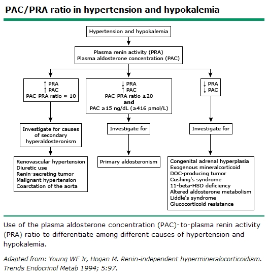 HTN with hypokalemia - PAC/PRA ration : 네이버 블로그