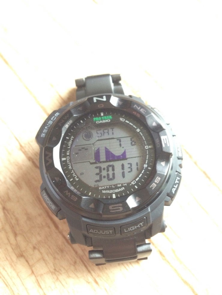 카시오 프로트렉 PRG-250 시계 구매 후기. : 네이버 블로그