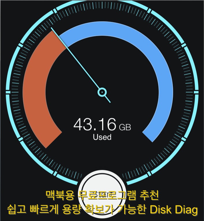 맥북용 무료프로그램 추천. 쉽고 빠르게 용량 확보가 가능한 Disk Diag : 네이버 블로그
