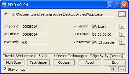 Unpacking Themida/WinLicense 1.8.x : 네이버 블로그