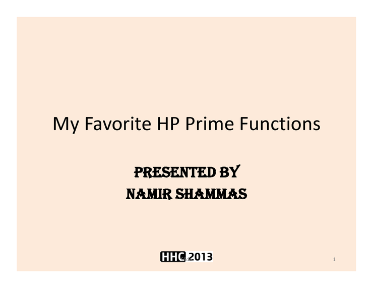 HP PRIME, 유용한 함수들 몇가지 : 네이버 블로그