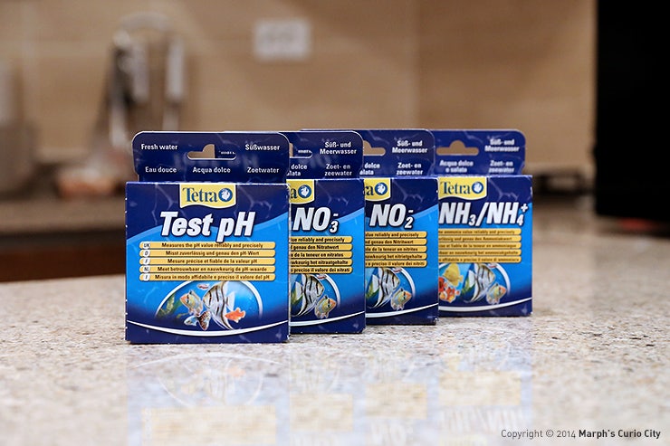 Tetra Test pH/NO2/NO3/NH3/NH4 (테트라 수질 테스트 시약) : 네이버 블로그