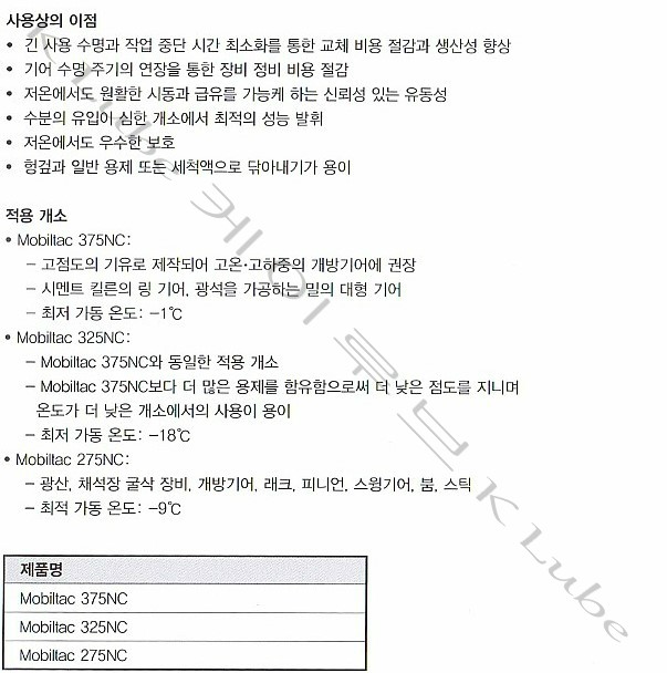 Mobiltac (모빌탁),모빌 기어유, 산업 기어유, 모빌 유압유, 모빌 그리스, 산업 구리스, 모빌산업유, 모빌윤활유, 산업 ...