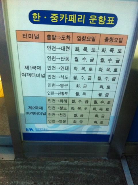 1) 웨이하이- 위동 훼리 ( 배타고 중국가기 2 ) : 네이버 블로그