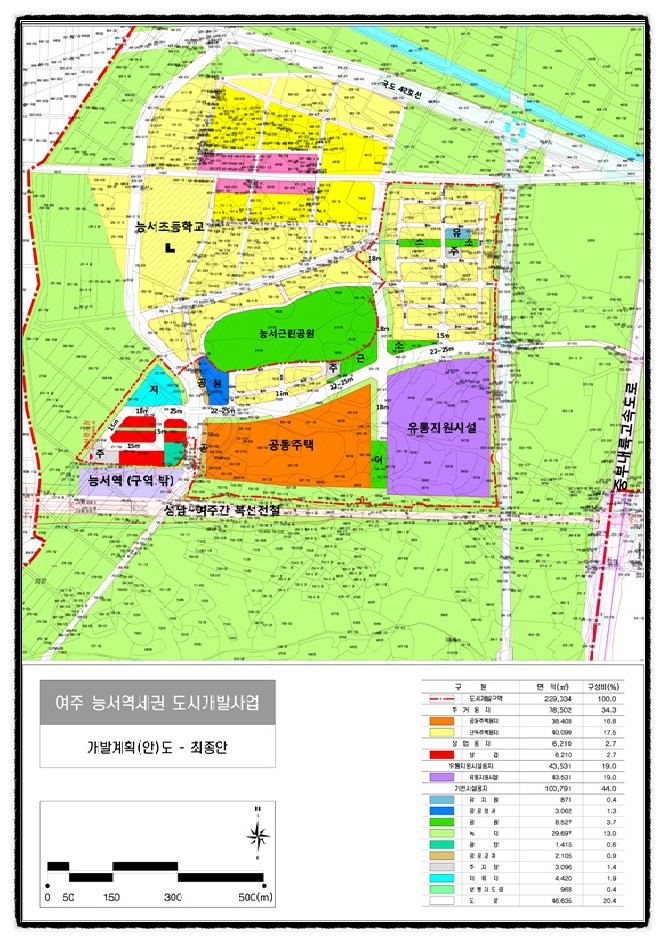 여주전철 능서역세권 도시개발구역지정및 개발계획 수립에 따른 공람공고 네이버 블로그