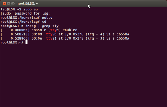 우분투 Putty 시리얼 접속방법 : 네이버 블로그
