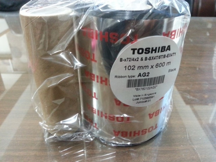 Toshia_TEC 프린터 리본 AG2 : 네이버 블로그
