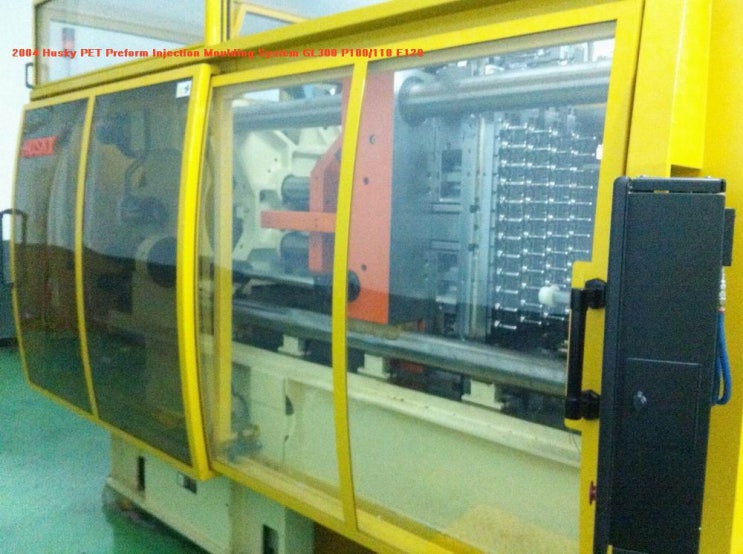2004 Husky PET Preform Injection Moulding System GL300 P100/110 E120 ...