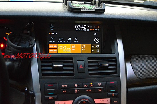 2009 SM5 BF500네비매립/ 파인드라이브정품디지파츠SM5트립컴퓨터/ JY커스텀천공형샤크안테나/ 이브릿지EED-400 ...