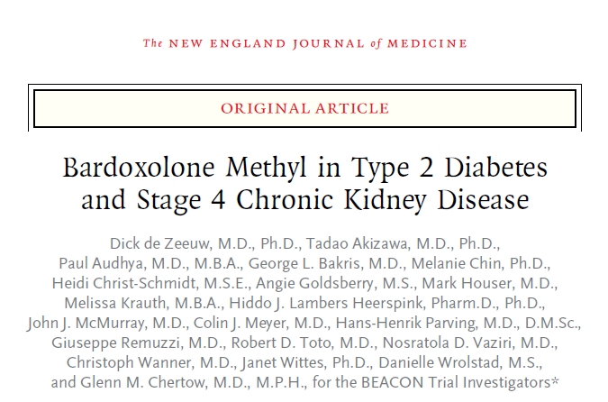 Bardoxolone methyl 임상연구 (BEACON trial 중심으로) : 네이버 블로그