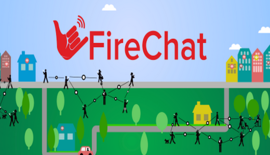 Fire chat, 인터넷 연결 없이도 근거리채팅 가능 : 네이버 블로그