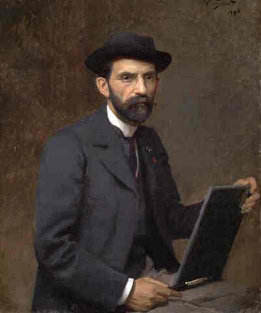 빅토르 가브리엘 길버트 Victor Gabriel Gilbert - 파리의 시장 풍경 : 네이버 블로그