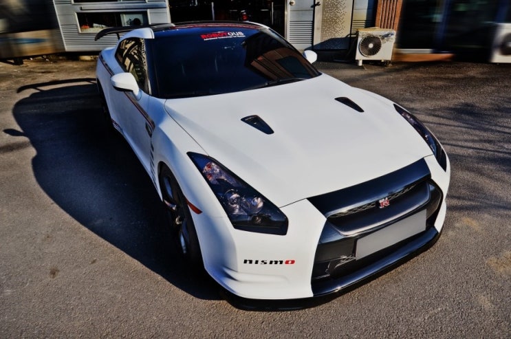 R35 GTR NISMO LINE DECAL / GTR 35 니즈모 라인데칼 [닛산GTR,750마력,샤벨트,올린즈,H&R,브램보 ...