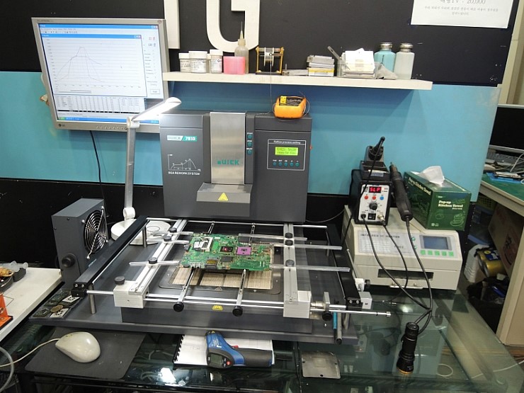 새로 들여온 IR - BGA 장비입니다. QUICK 7610 BGA : 네이버 블로그