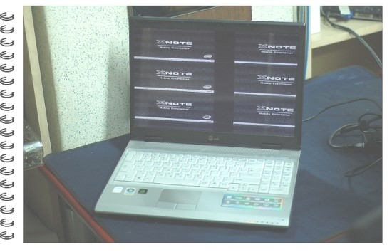 ☺(리페어센터) LG Xnote R500 그래픽 깨지는 증상 그래픽카드수리 정읍시 노트북 수리 전문점 : 네이버 블로그