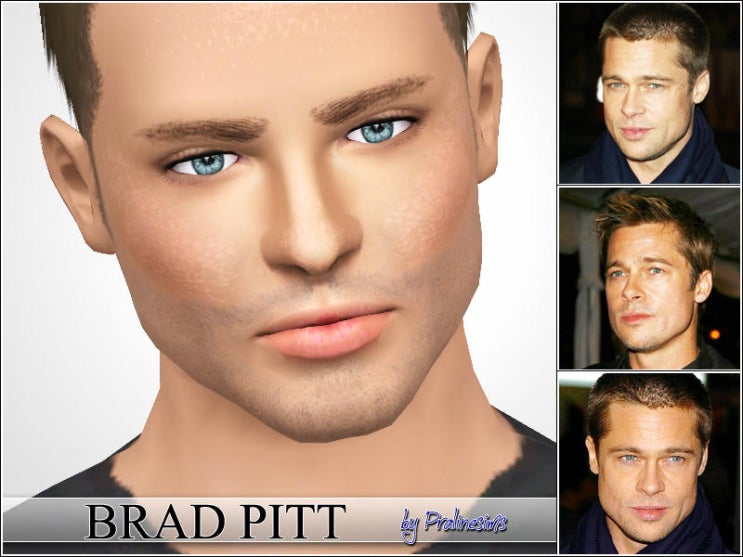 [심즈3 Sim] Brad-Pitt - 심즈3 심 다운 : 네이버 블로그