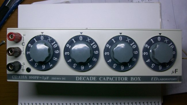 Decade capacitor Box CU-410A : 네이버 블로그