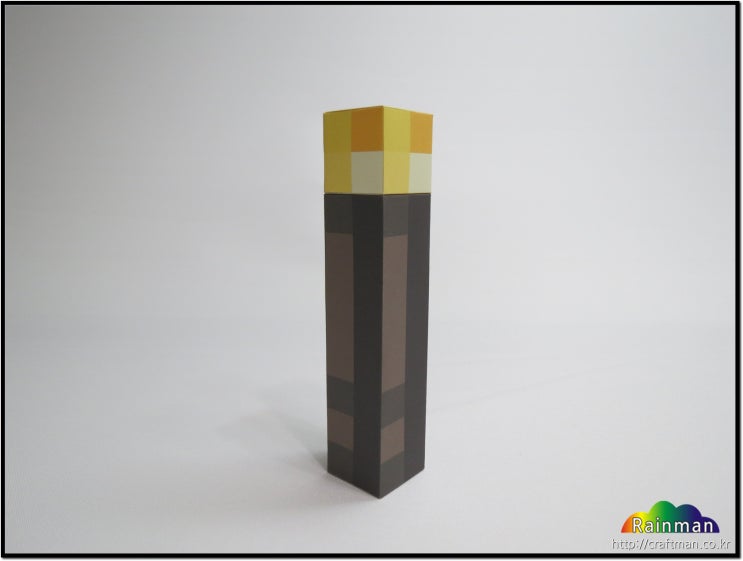 마인크래프트 횃불 종이모형(Minecraft Torch Papercraft) : 네이버 블로그
