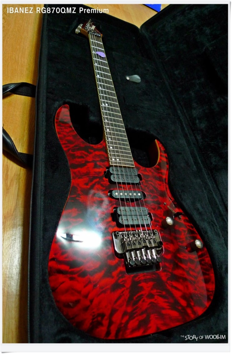 IBANEZ RG870QMZ Premium 새로운 나의 기타... : 네이버 블로그