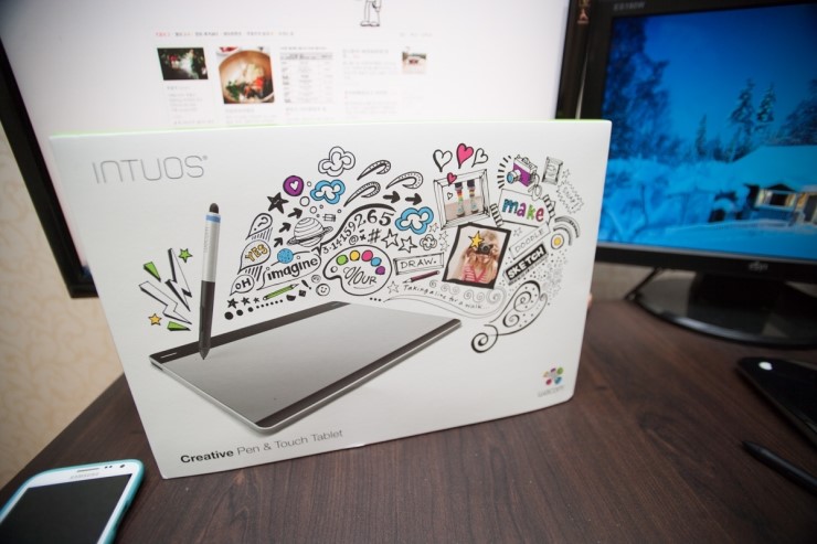 와콤 인튜어스 CTH-680 개봉기 : 네이버 블로그