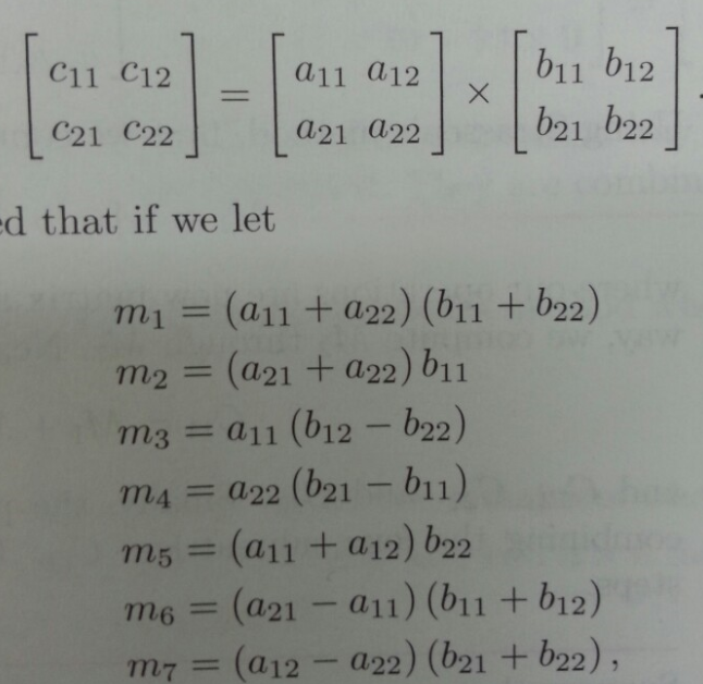 Div ide - and - Conquer ---- Strassen's Matrix Multiplication Algorithm ...