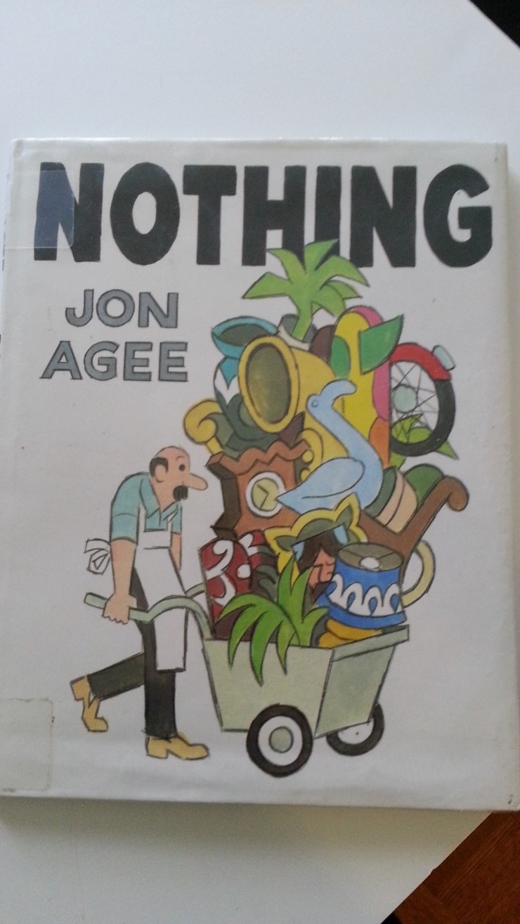 소비심리,쇼핑중독,군중심리에 관한 풍자 그림책 - Nothing (Jon Agee) : 네이버 블로그