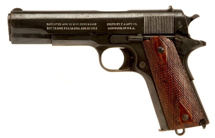 Colt M1911 Semi-Automatic Pistol : 네이버 블로그