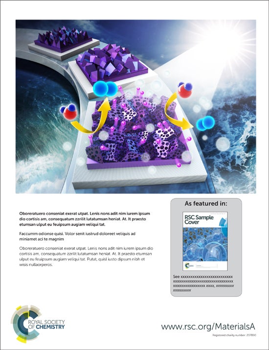 RSC 논문커버 제작 : 네이버 블로그