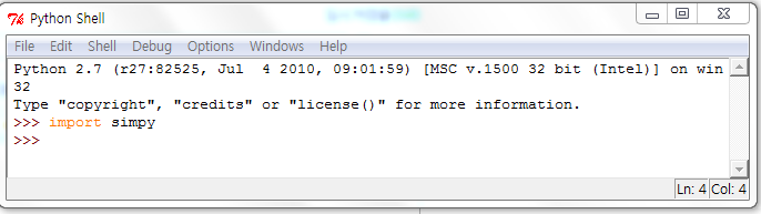 [Python] Simpy 설치하기. : 네이버 블로그