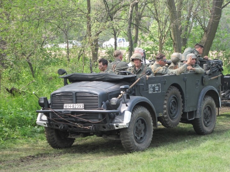 독일군의 병력수송 차량 호르히 [WW2 German Military standard passenger vehicles Horch ...