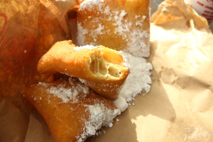 [뉴올리언스 맛집] 뉴올리언즈 명물, 프랑스식 튀긴 도넛 베네 (Beignet) Cafe du Monde & Morning ...