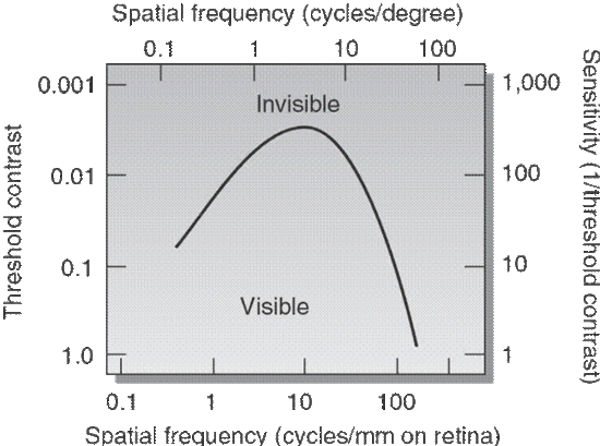 Contrast sensitivity function : 네이버 블로그