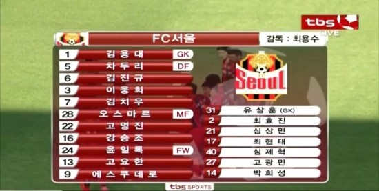 140503 K리그 클래식 11R FC서울 vs 인천 : 네이버 블로그