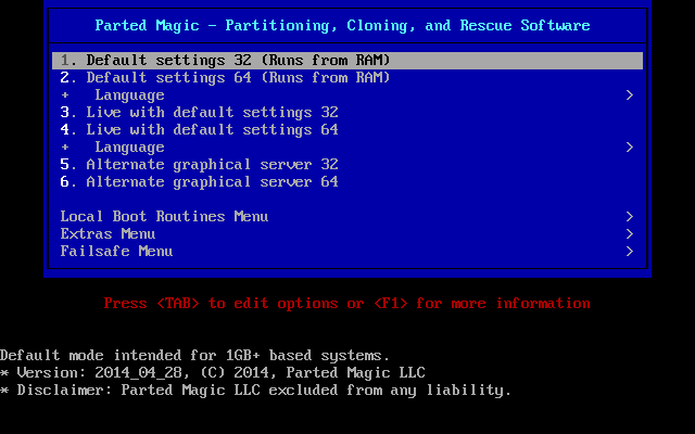 [Windows][Disk] Parted Magic - 리눅스 기반으로 다양한 도구를 제공하는 부팅 ISO : 네이버 블로그