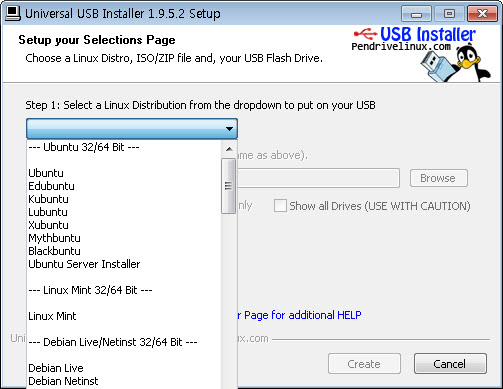 [Tool][PendriveLinux] Linux 부팅 USB 만들기(Universal USB Installer) : 네이버 블로그