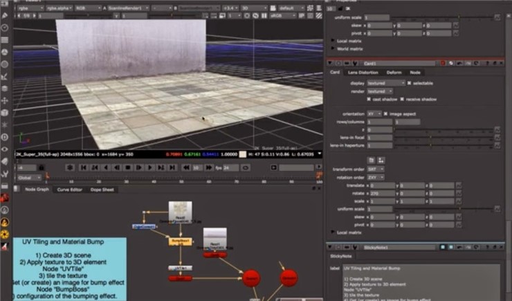 UV Tiling and Bump texture in NUKE : 네이버 블로그