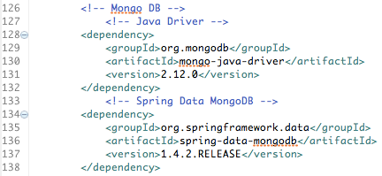 [Spring] MongoDB 설정 : 네이버 블로그