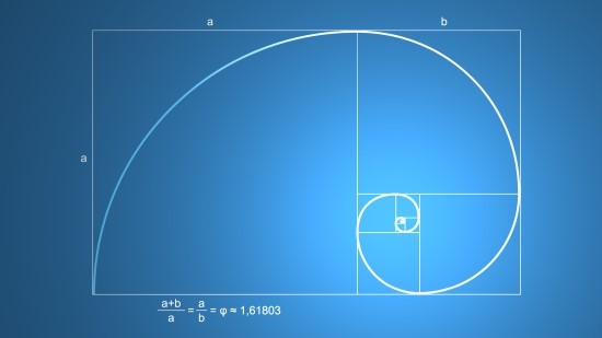 피보나치 황금비율 Fibonacci golden spiral graph mathematics phi squares.jpg ...