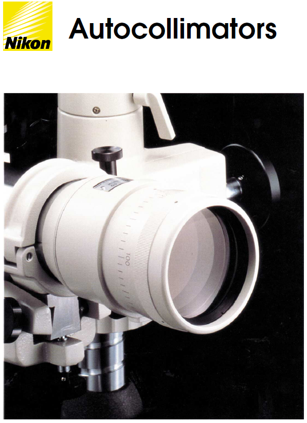 [니콘] 니콘 Autocollimator (미세 정밀각도 측정기) : 네이버 블로그