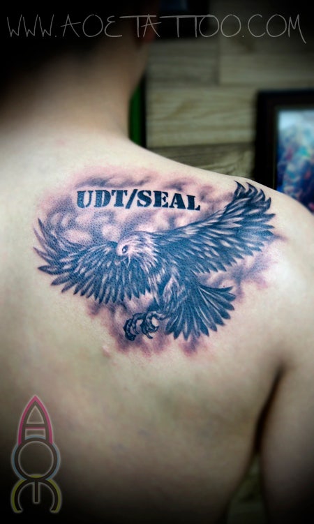 UDT,독수리 타투,UDT 타투,독수리 문신,동물 타투,의미있는타투,타투잘하는곳,문신잘하는곳,타투잘하는곳,강남타투 : 네이버 블로그