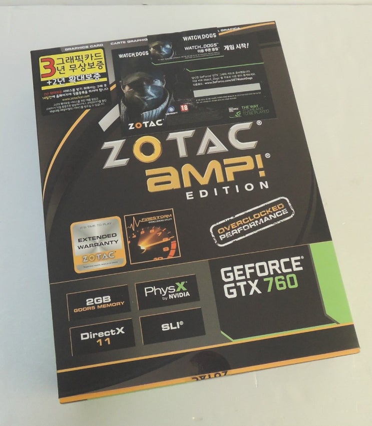 ZOTAC 지포스 GTX 760 AMP! D5 2GB DUAL SILENCER : 네이버 블로그