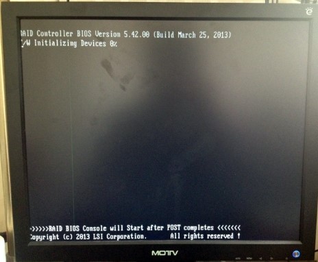 INTEL RAID RMS25PB080 레이드카드 RAID10 level 설정법. : 네이버 블로그